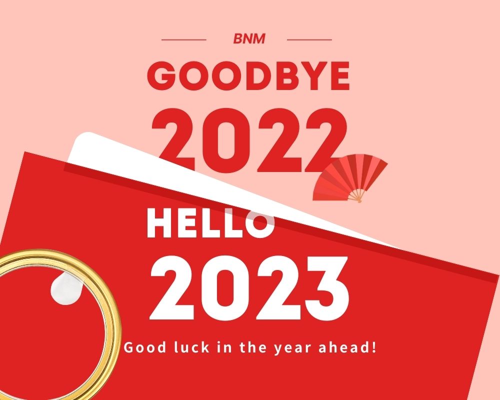 2023 Happy New Year! —— Peel Off End manufacturer BNM
