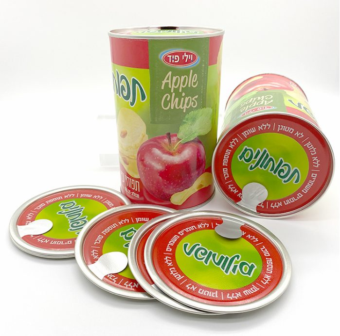 Customize printing services for peel off end lids -BNM