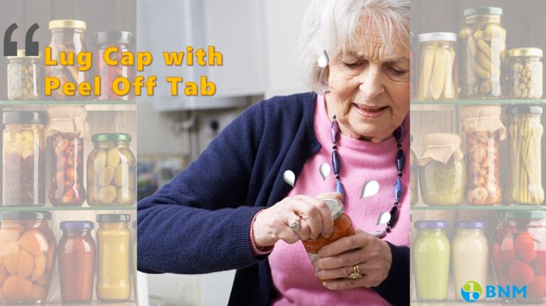 Lug Cap with Peel Off Tab - BNM - Peel off end manufacturer